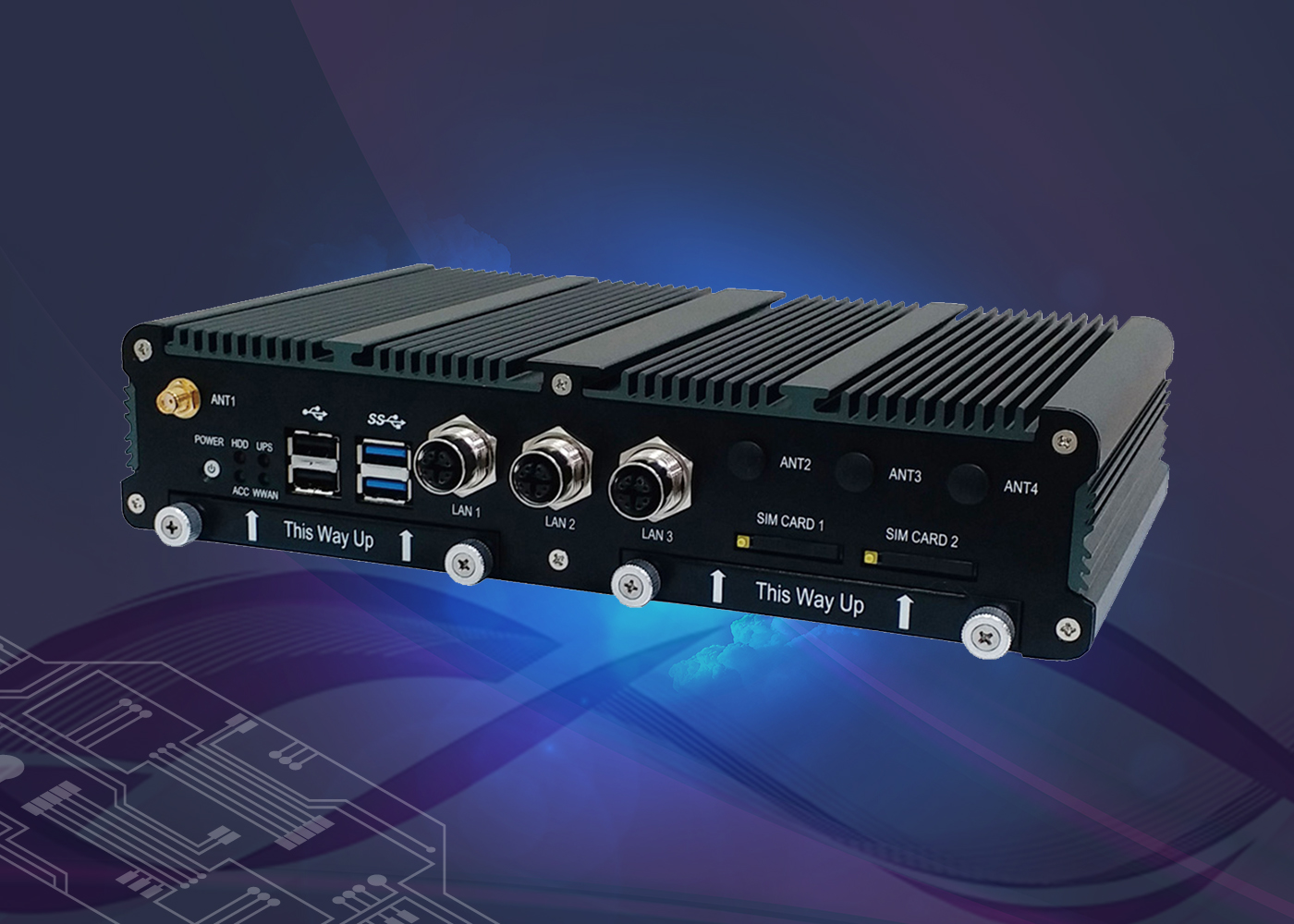 SBOX-2621 Intel Gen 6 i7-6600U Fanless Box PC : Backplane System ...