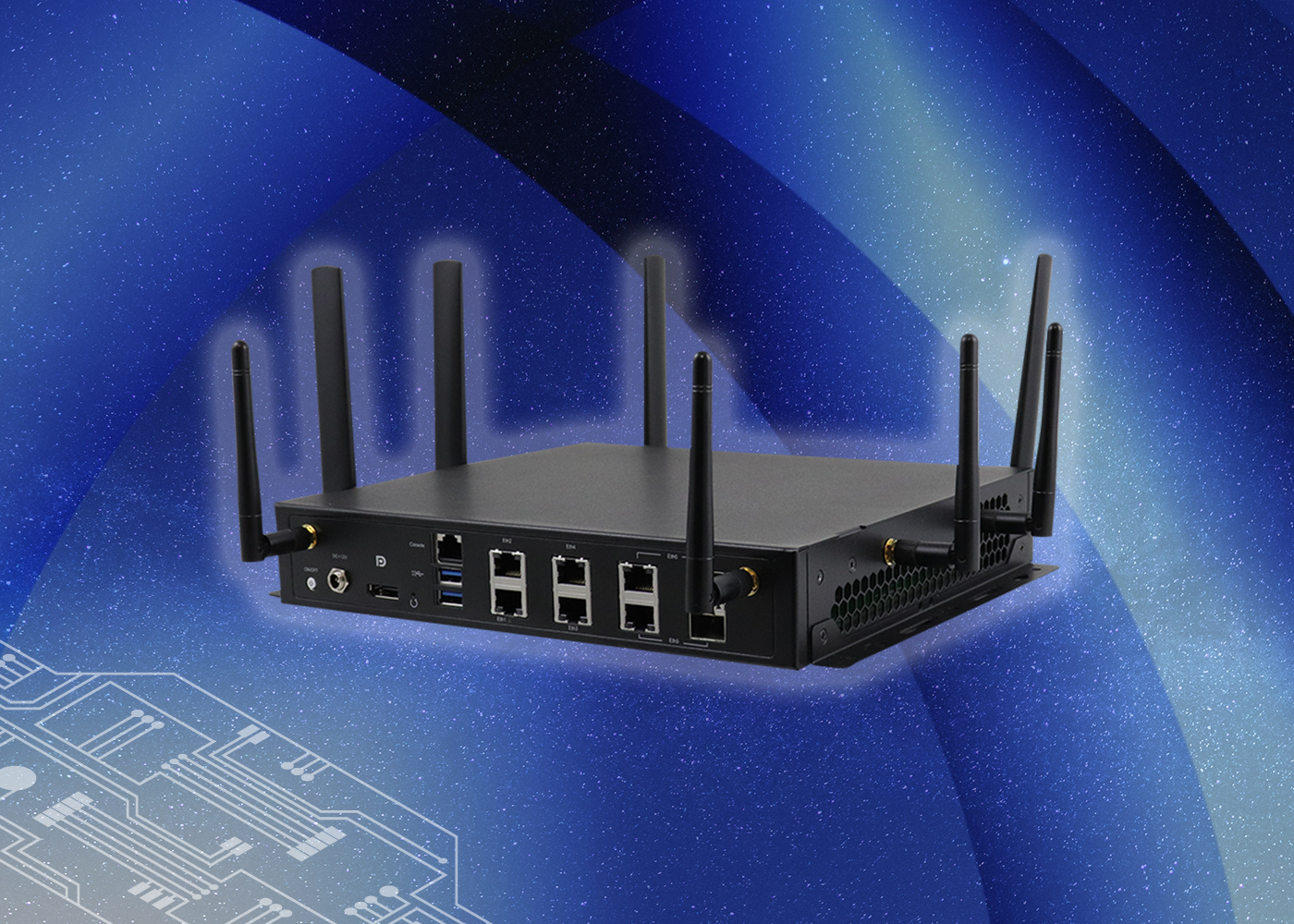 SI-642-N Fanless 4K Digital Signage Player : Backplane System ...