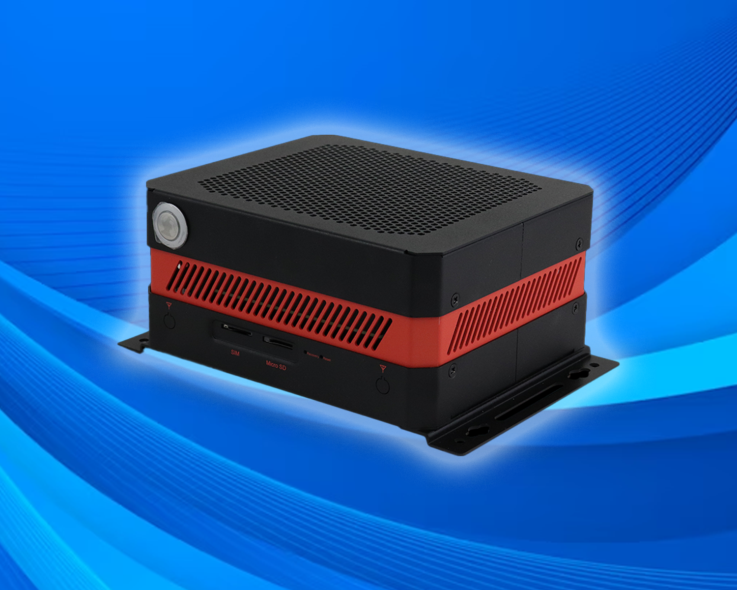 SEMIL-1300 Series Half-Rack Rugged Fanless Computer with M12 Connectors ...